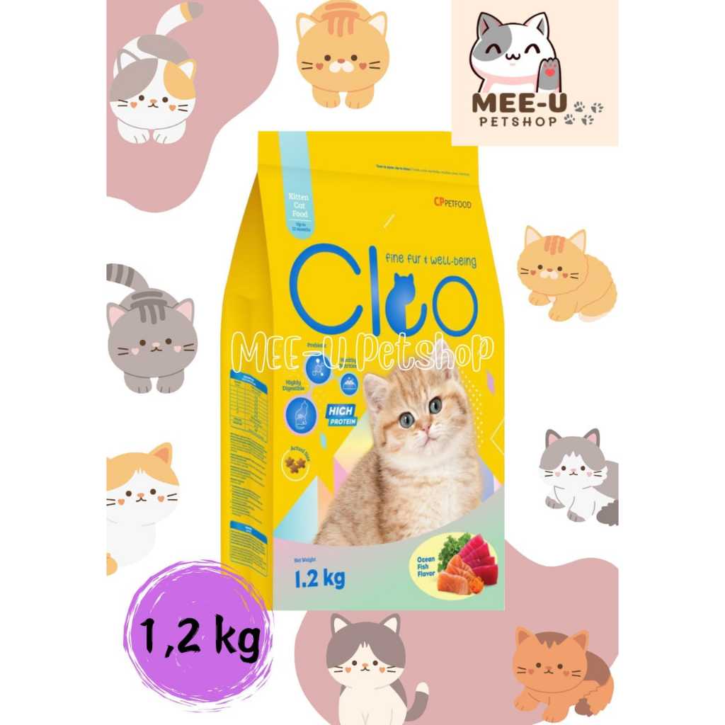 Jual CLEO KITTEN 1,2 kg - OCEAN FISH (FRESHPACK) | Shopee Indonesia