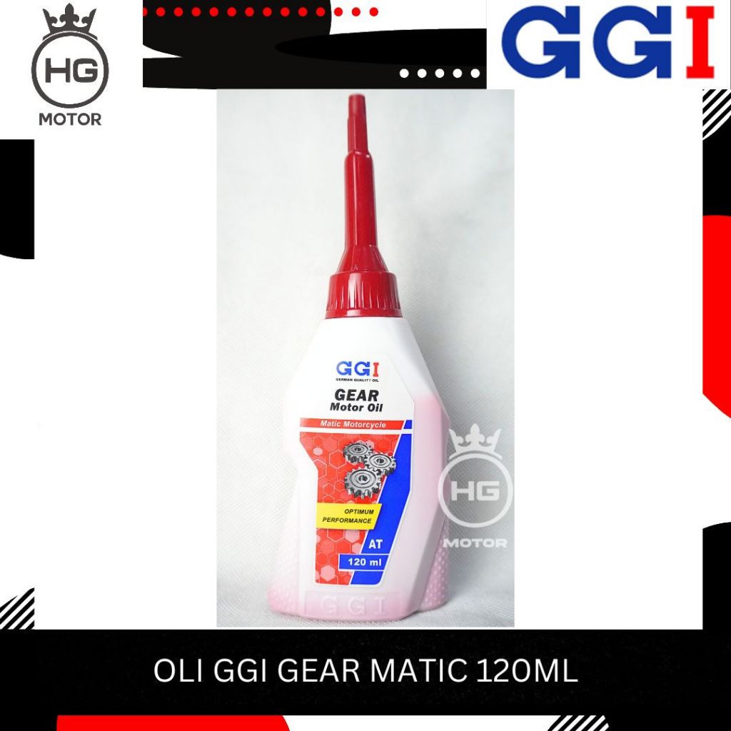 Jual GGI Gear Matic Oil Oli Gardan Gearbox Scooter cc 120 mL | Shopee ...