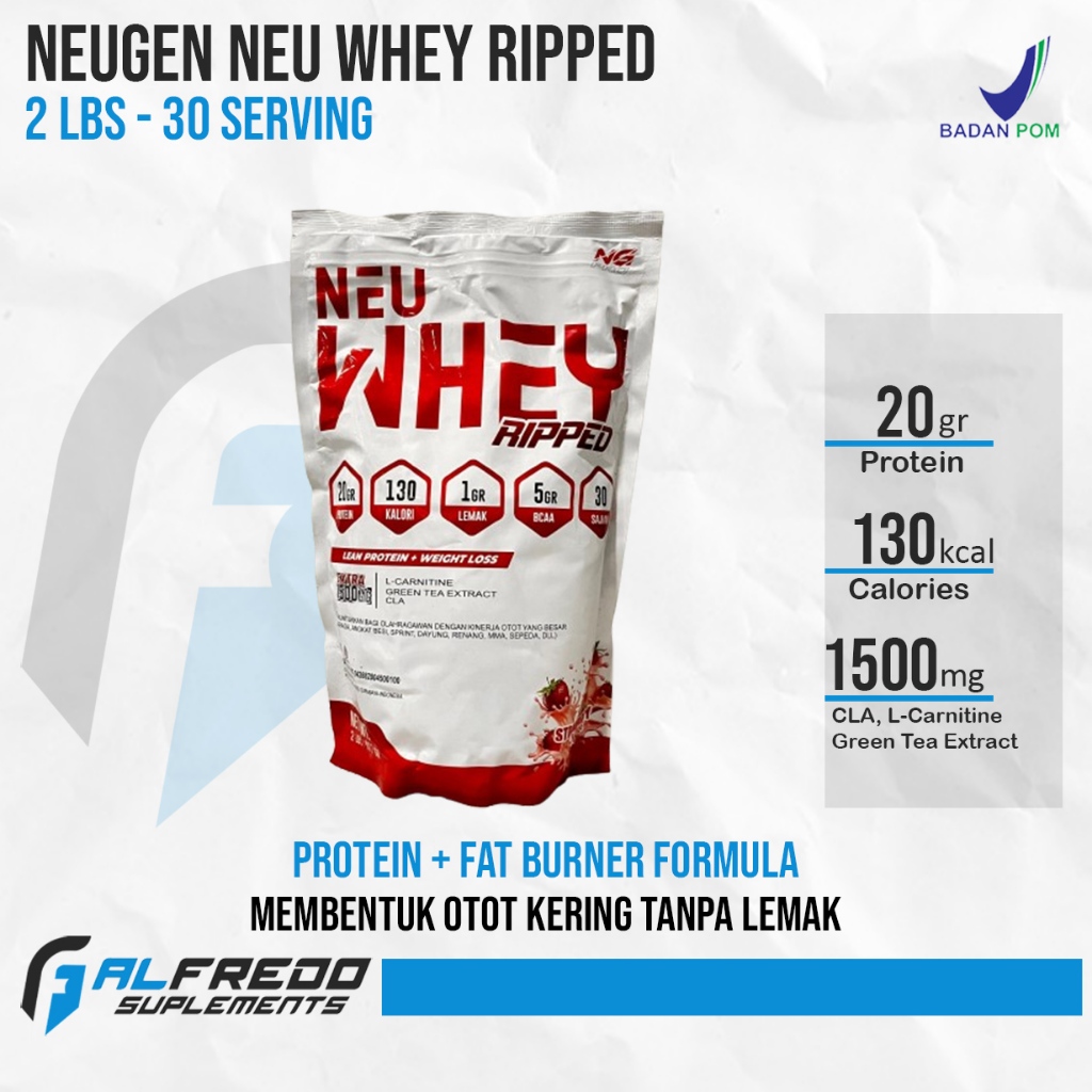 Jual Neugen Neu Whey Ripped 2 Lbs Lean Protein Neuwhey + Whey Protein ...