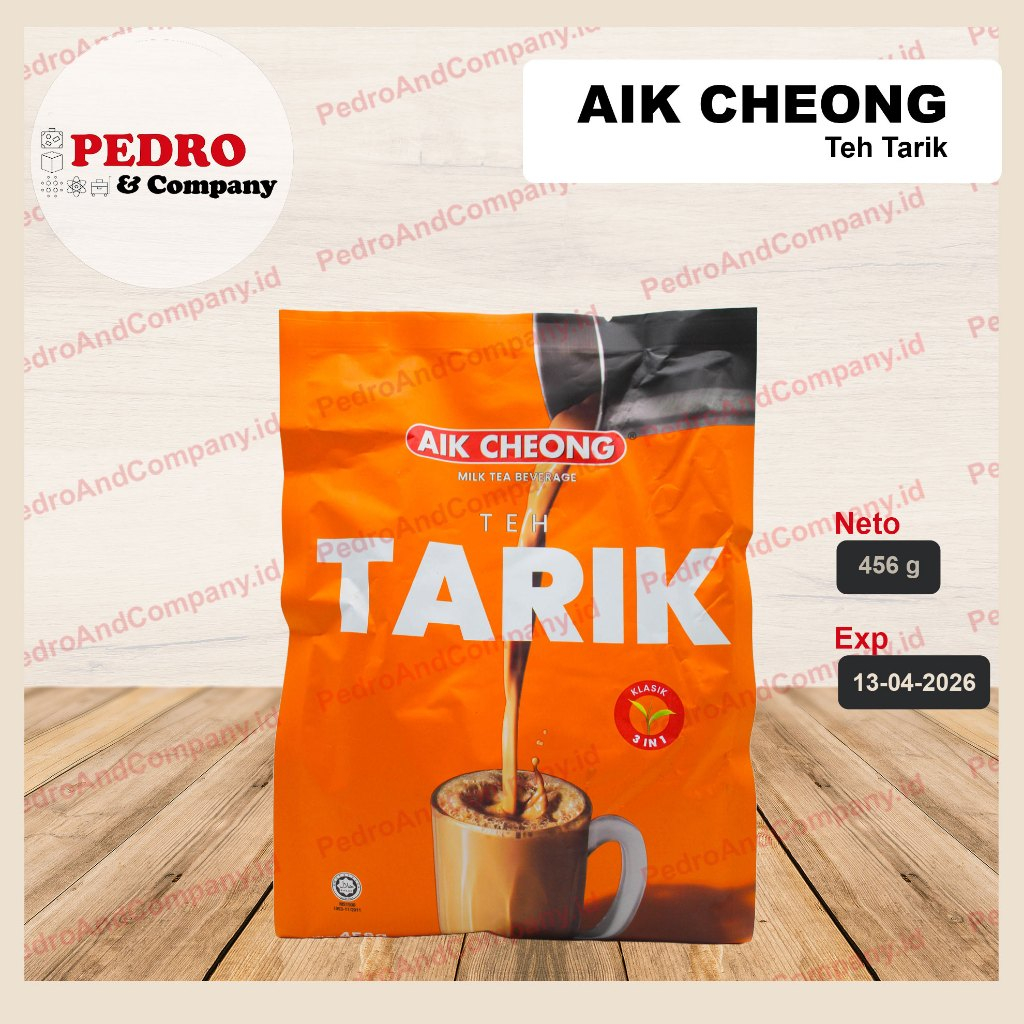 Jual Aik Cheong Teh tarik KLASIK 3in1 milk tea beverage 456 gram 12 ...