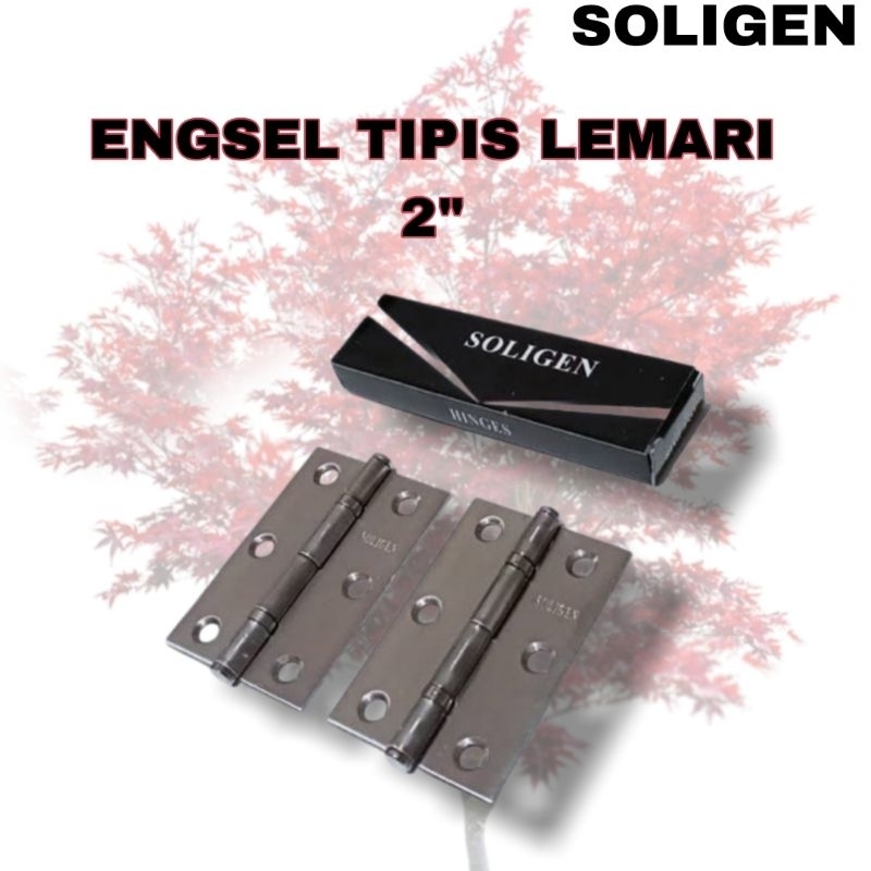 Jual Engsel Tipis 2" Merk Soligen / SLG Engsel soligen 2in | Shopee ...