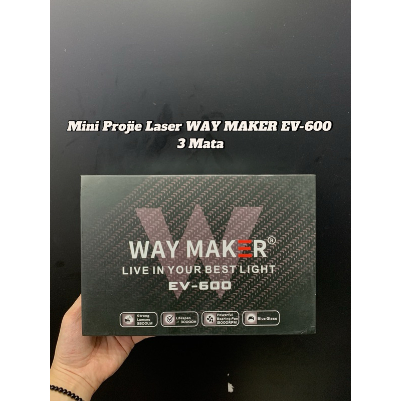 Jual Mini projector UPS WAYMAKER EV 600 Laser - 3 mata | Shopee Indonesia