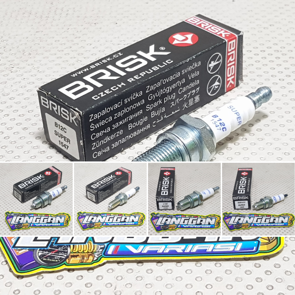 Jual Busi Motor Brisk Copper Cooper B12C AR14YC N14YC NAR14YC L14C ...