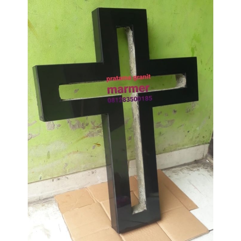 Jual salib bolong bahan granit 40x60 murah berkualitas (dalam sudah ...
