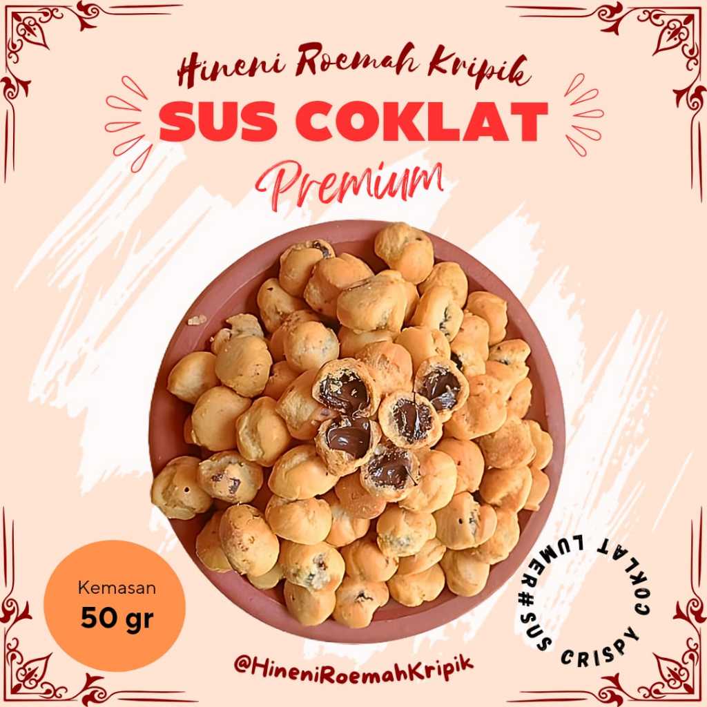 Jual soes coklat crown 50g & 100g | Shopee Indonesia