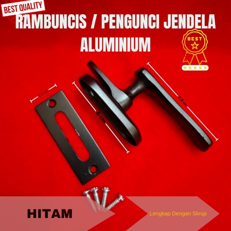 Jual Grendel jendela / Grendel Pintu Rambuncis / Pengunci Jendela ...