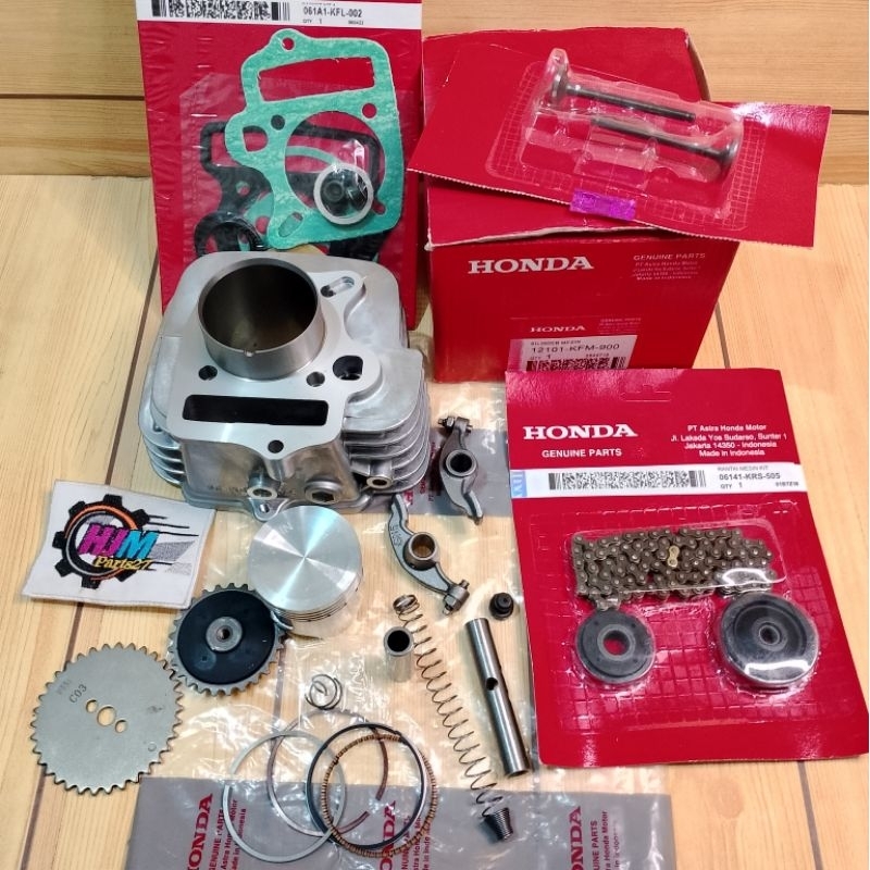 Jual PAKET BLOK SEHER KOMPLIT KFM,8 AITEM,HONDA SUPRA FIT NEW,LAGENDA REVO LAMA 100CC ORI ...