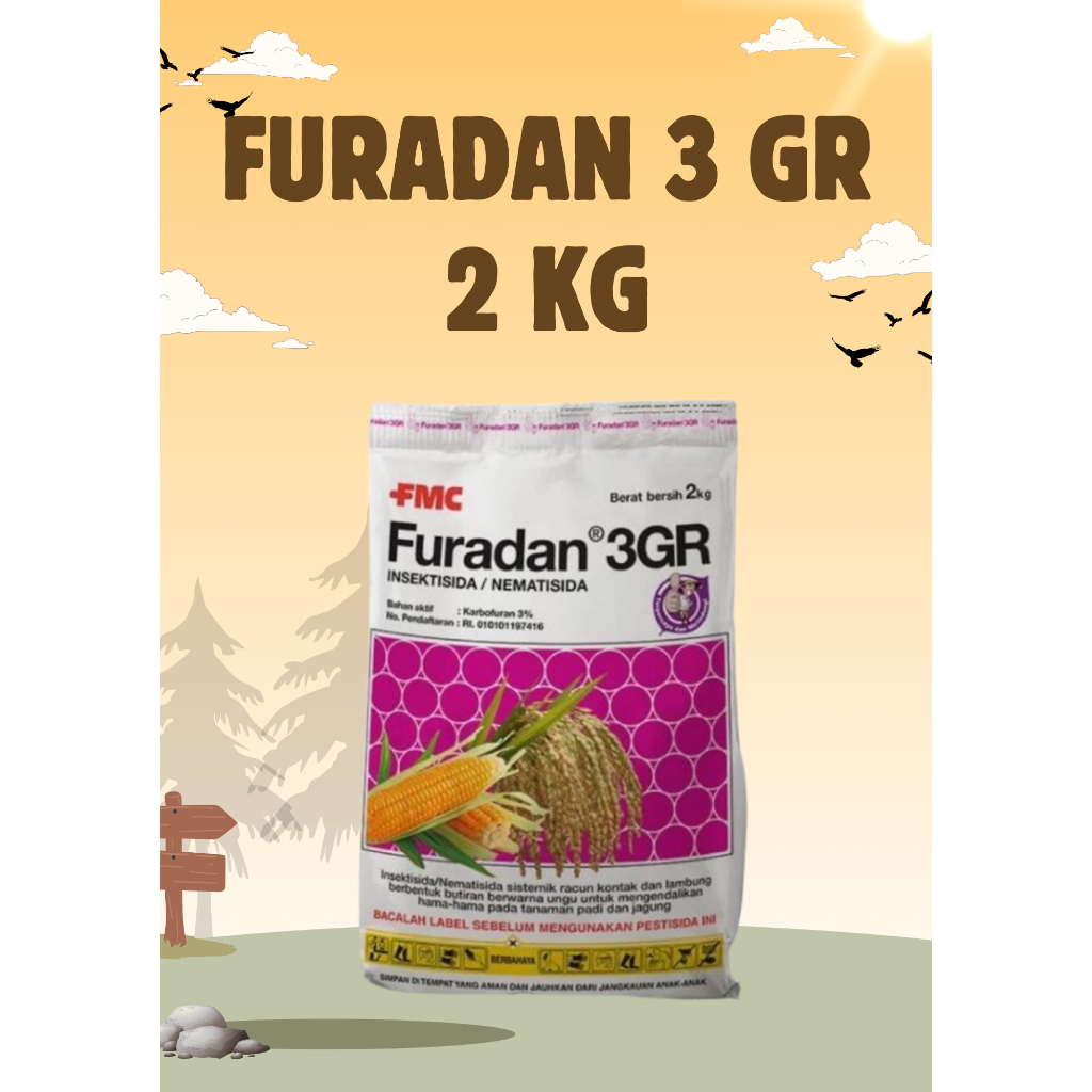 Jual INSEKTISIDA FURADAN 3 GR 2 KG | Shopee Indonesia
