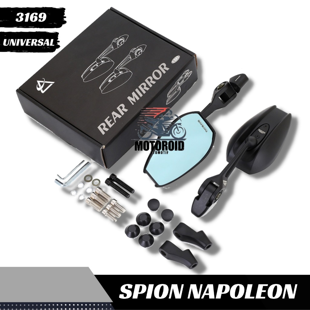 Jual SPION NAPOLEON BATMAN HIGH END UNIVERSAL HONDA YAMAHA DRAT STEALTH ...