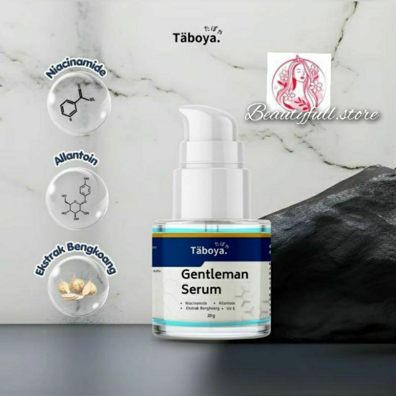 Jual Taboya Gentleman Serum (mengatasi segala masalah kulit pria ...