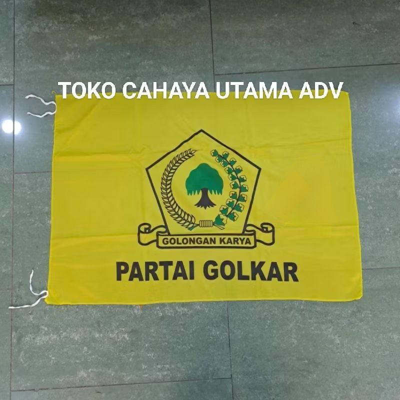 Jual BENDERA PARTAI GOLKAR / bendera golkar 60 x 90 (100lbr) | Shopee ... Jual BENDERA PARTAI GOLKAR / bendera golkar 60 x 90 (100lbr) | Shopee ...