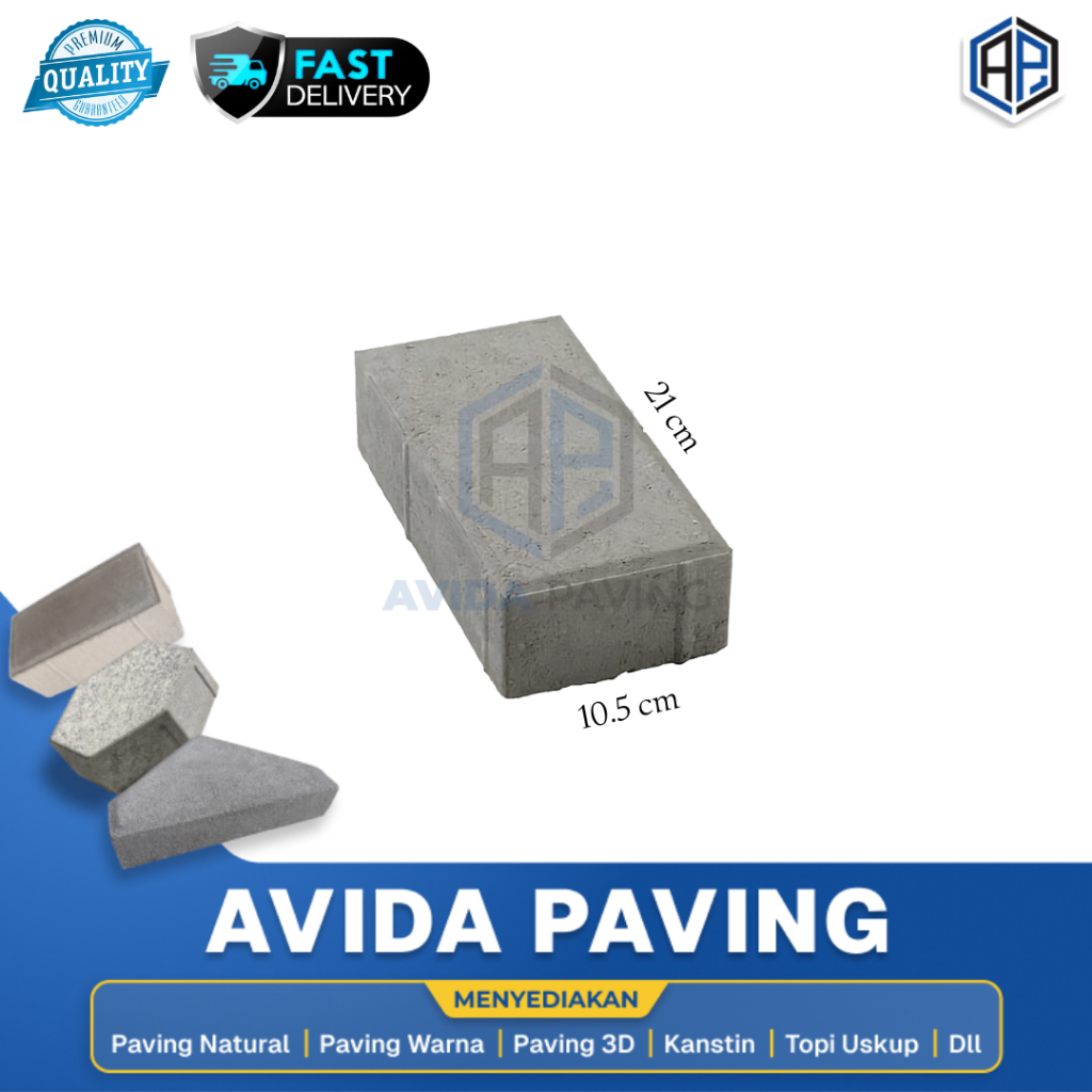 Jual Paving Block Jalan Model Segi 4 / Bata Kualitas K200 dan K300 ...
