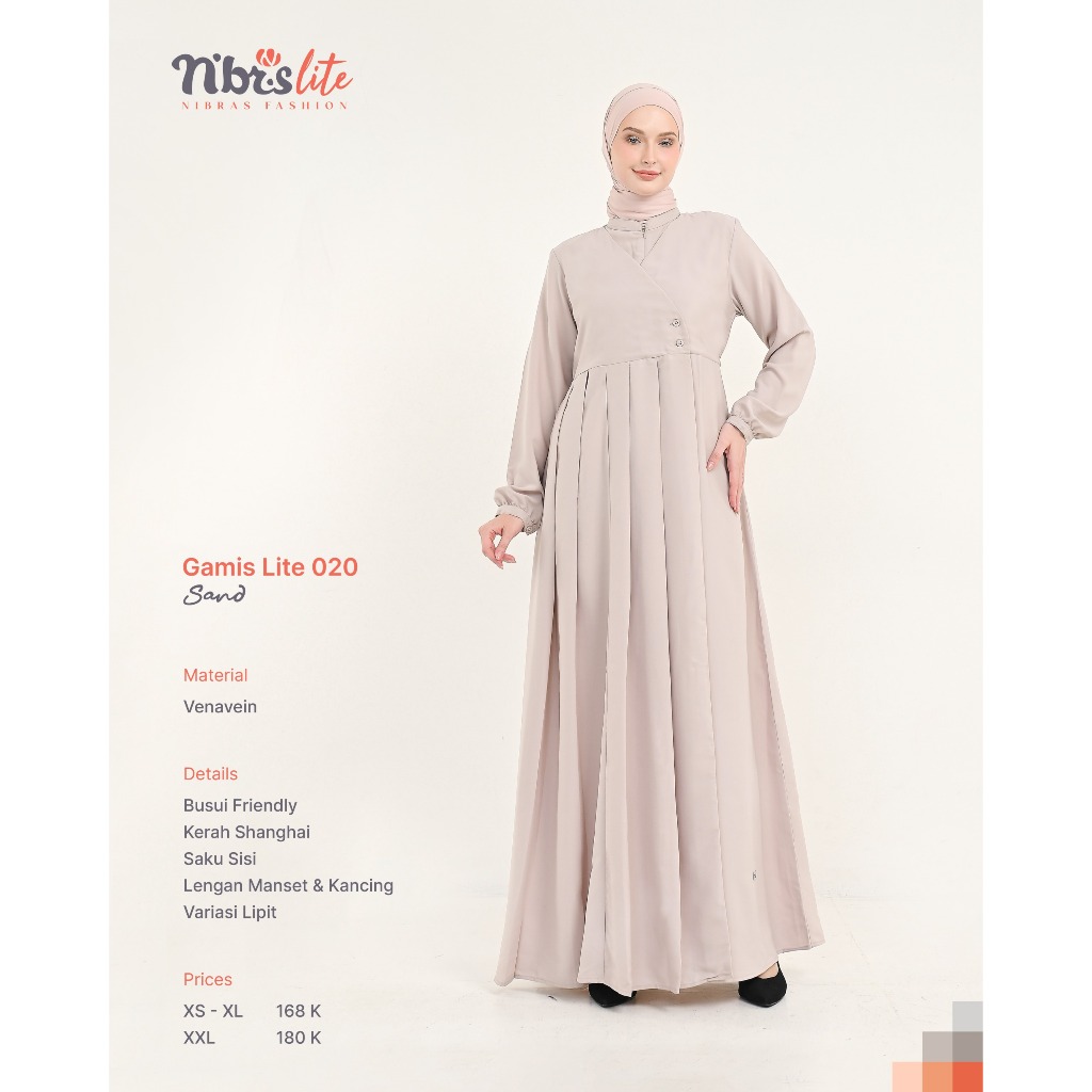 Jual GAMIS LITE 020 GAMIS NIBRAS TERBARU | Shopee Indonesia