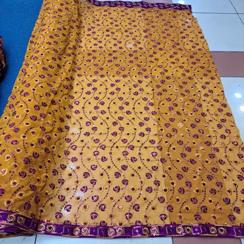 Jual kain sari india bordir jepang premium | Shopee Indonesia
