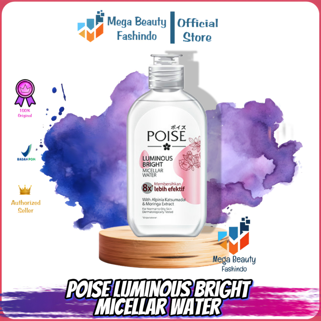 Jual Poise Luminous Bright Micellar Water 125ml | Shopee Indonesia