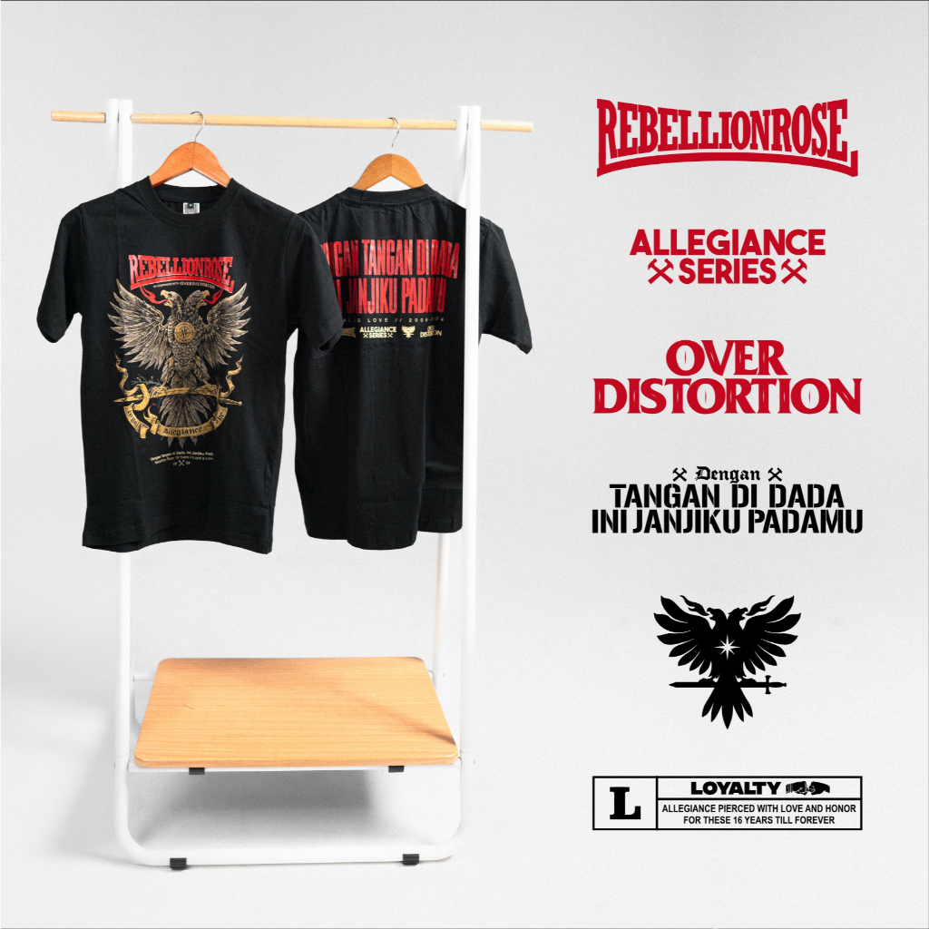 Jual READY STOCK - Rebellion Rose x Over Distortion - TS TANGANDIDADA ...
