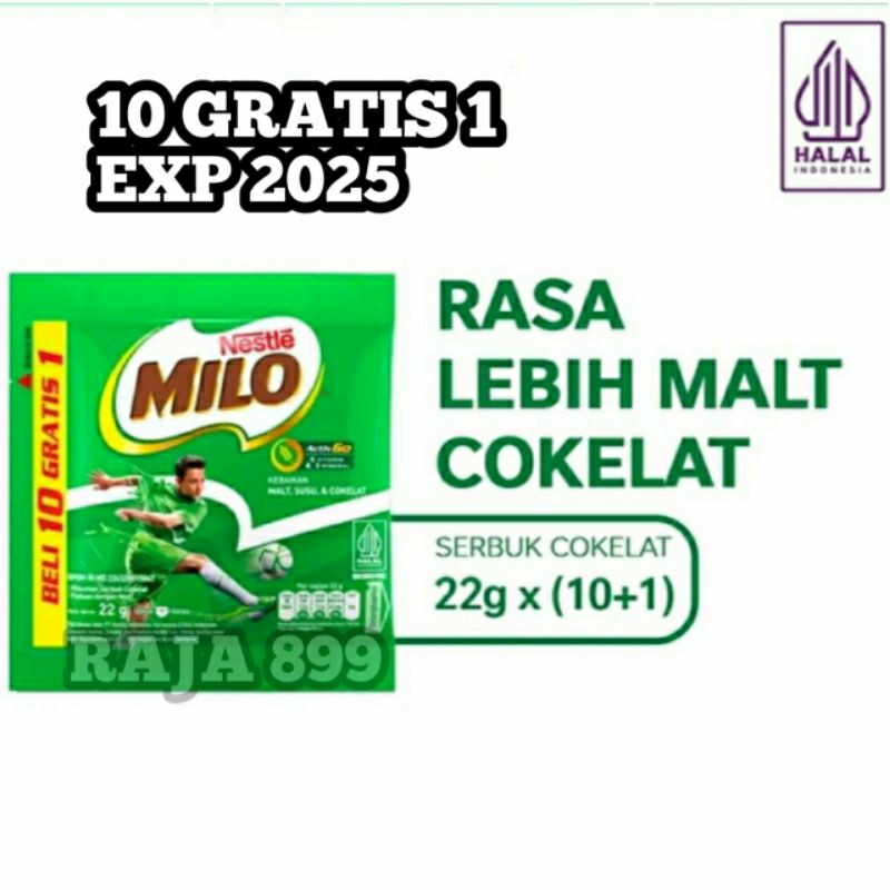 Jual MILO SACHET ACTIV-GO RENCENG 10 X 22GR | Shopee Indonesia