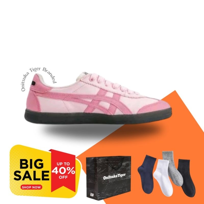 Jual Sepatu Onitsuka Tiger Tokuten Pastel Pink Free Paperbag | Shopee ...