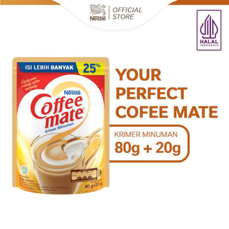 Jual Nestle coffee mate creamer 80 + 20 gram | Shopee Indonesia