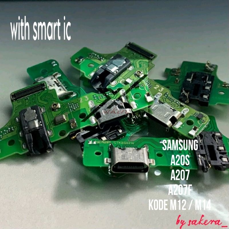 Jual PAPAN KONEKTOR CAS MIK SAMSUNG A20S A207 PLUS IC | Shopee Indonesia