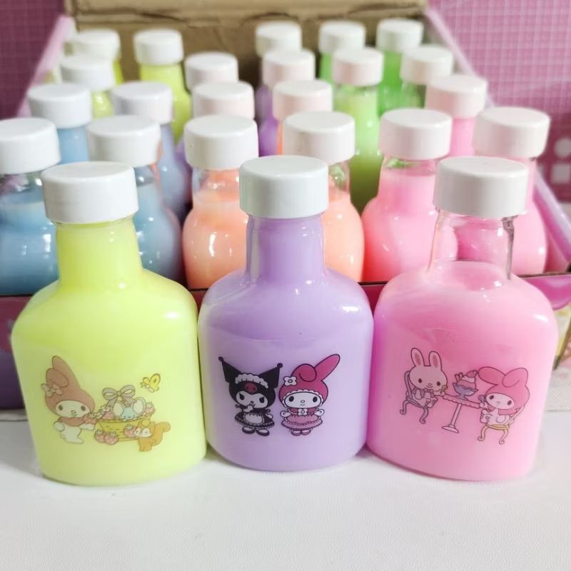 Jual Slime Botol Sanrio Warna - Warni / Slime Import Sanrio And Friends ...