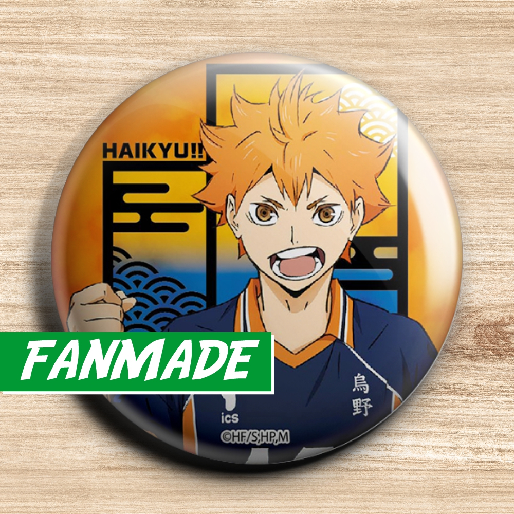 Jual Shoyo Hinata Pin Haikyu!! The Element Of Surprise | Shopee Indonesia