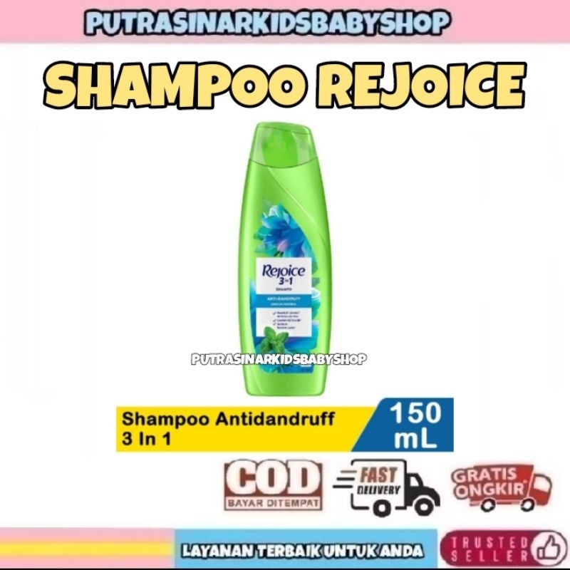 Jual [TERSEDIA] REJOICE ANTI KETOMBE 150ML SHAMPOO ANTI DANDRUFF 150 ML | Shopee Indonesia