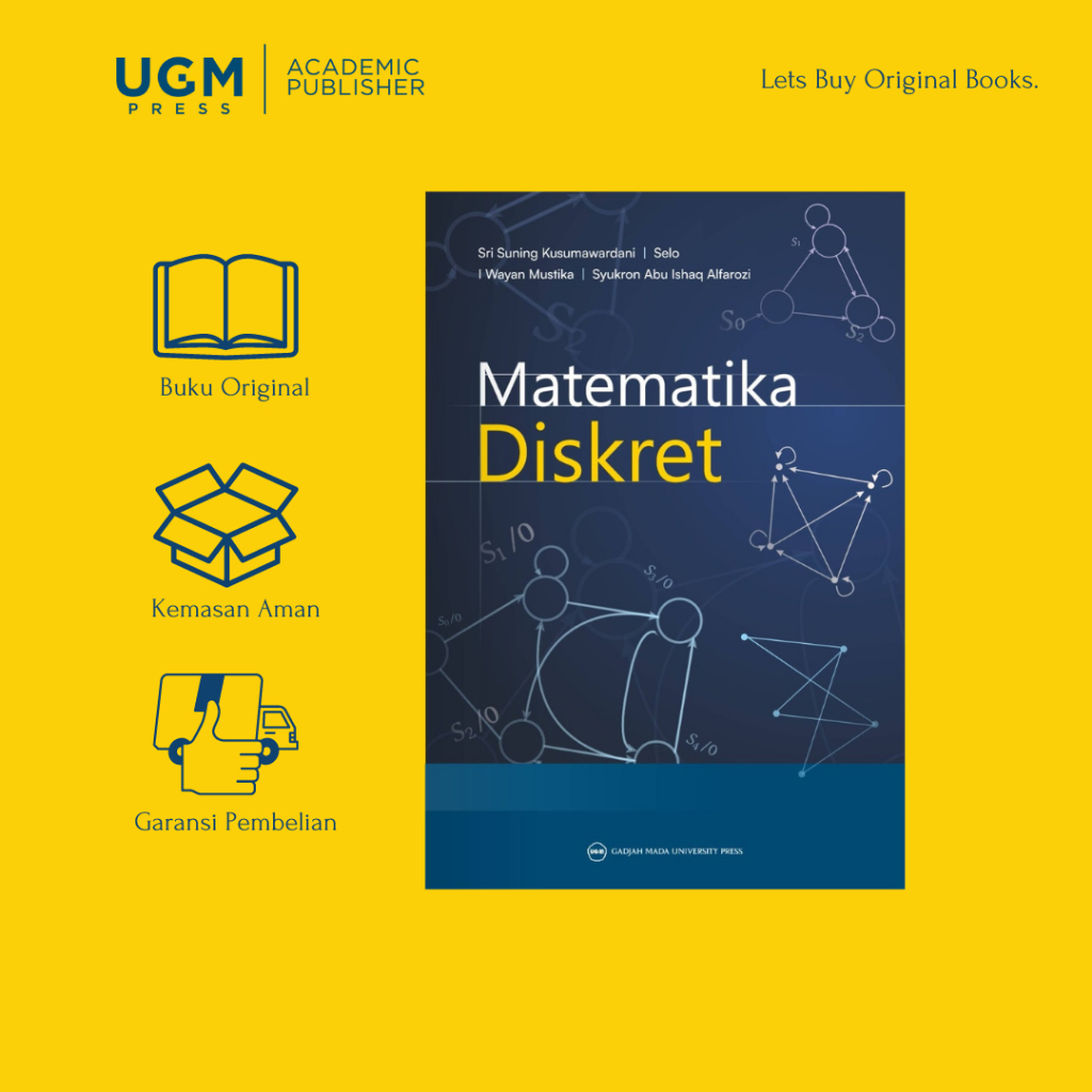 Jual UGM Press Buku Original Matematika Diskret | Shopee Indonesia