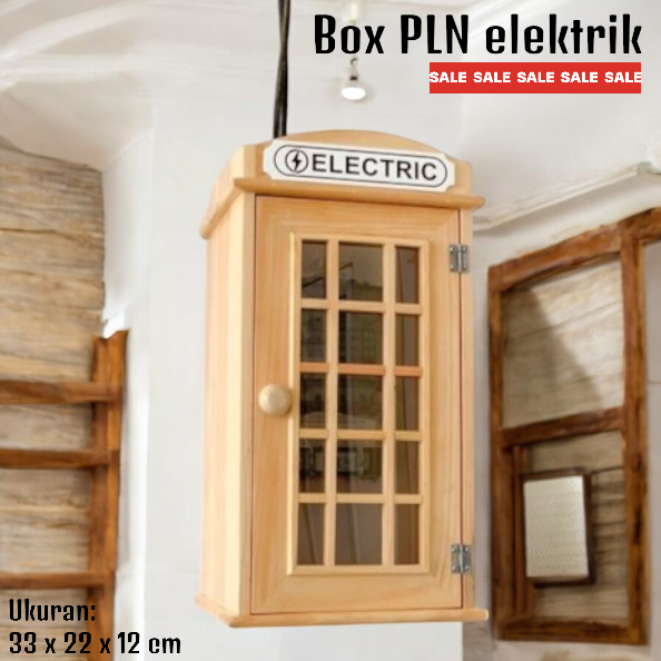 Jual (MK) PROMO!!! Box Meteran PLN Desain Unik Telephone Prabayar ...