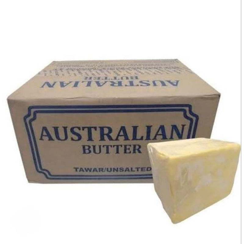 Jual BUTTER AUSTRALIAN UNSALTED REPACK 1 KG / BUTTER UNSALTED ...
