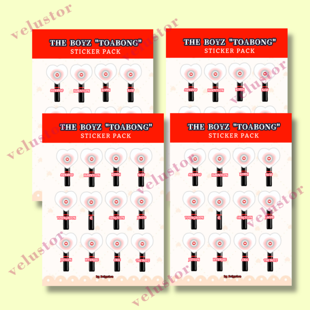 Jual sticker The Boyz Deobi Fanart stiker deco stiker TBZ | Shopee ...