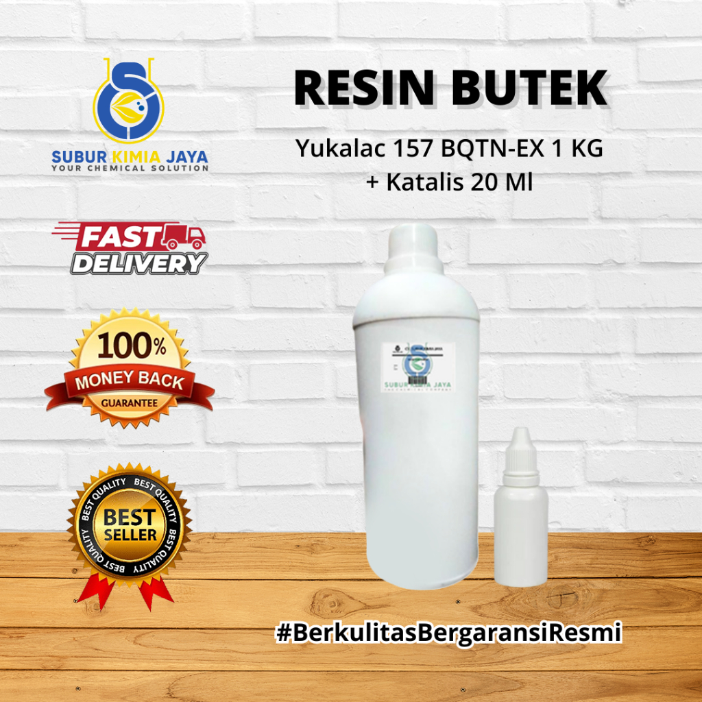 Jual Yucalac 157 BQTN-EX Resin Butek 1 kg + Katalis 20 Ml | Shopee ...