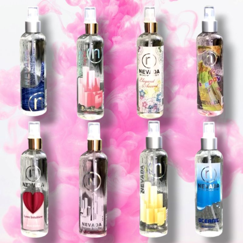Jual PARFUM ORIGINAL Bodymist Nevada 236ml Varian Lengkap 100% ...