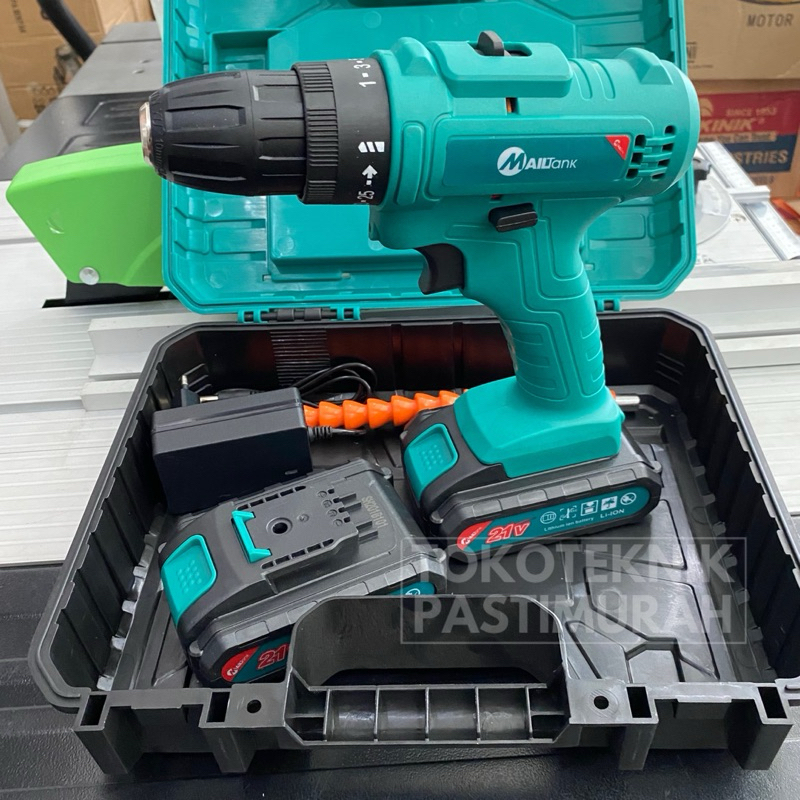 Jual Mesin Bor cas bor baterai FULL SET cordless drill MAILTANK SH07 SH ...