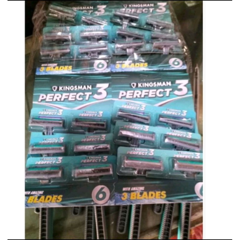 Jual (24pcs) Cukuran kingsman mata pisau 3/cukuran murah | Shopee Indonesia