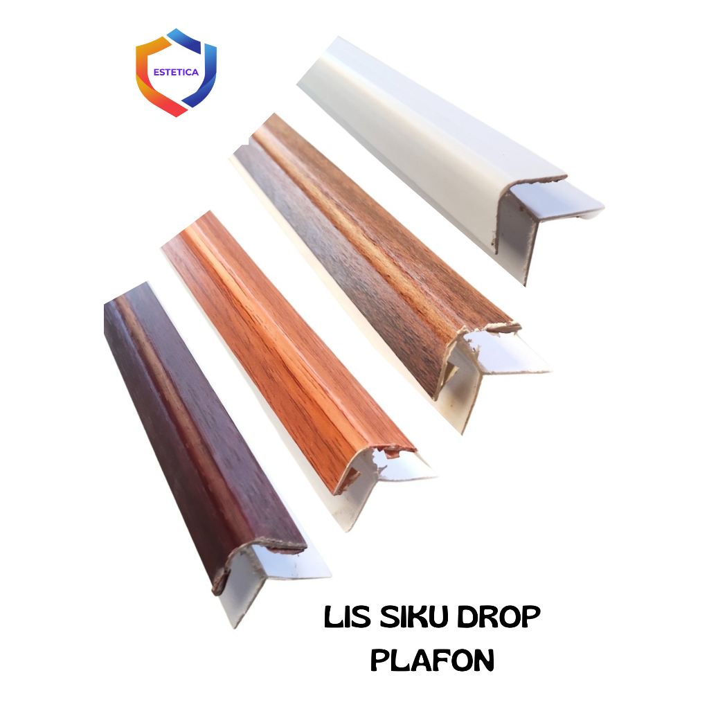 Jual List Siku Plafon PVC Mewah Anti Patah aneka Motif dan warna ...