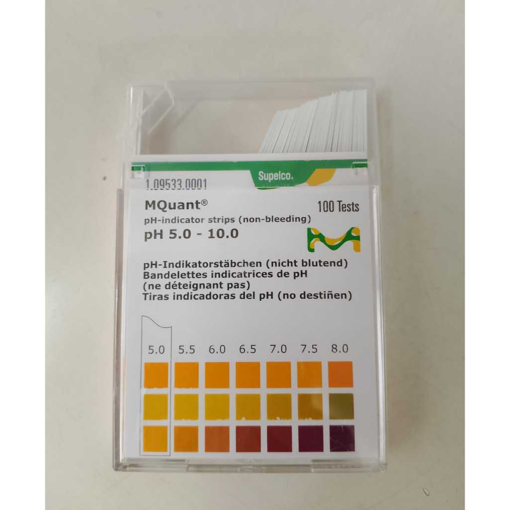 Jual PH PAPER MERCK 5.0 - 10.0 / Kertas Lakmus 5.0-10.0 MERCK / PH ...