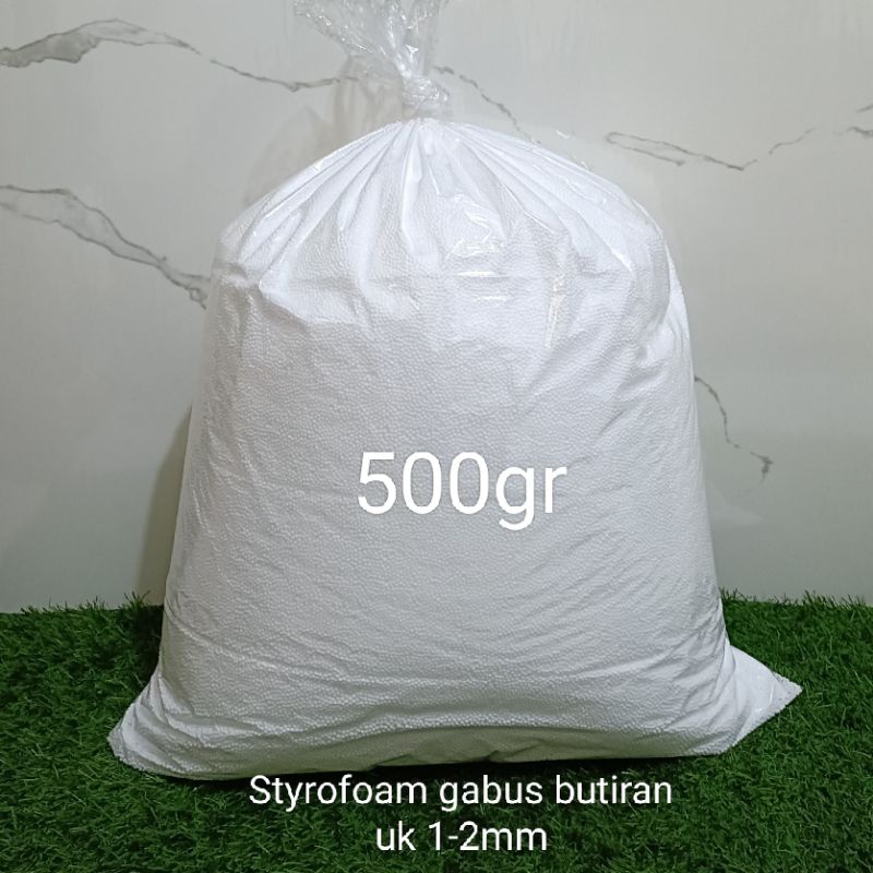 Jual Styrofoam gabus butiran uk 1-2mm | Shopee Indonesia