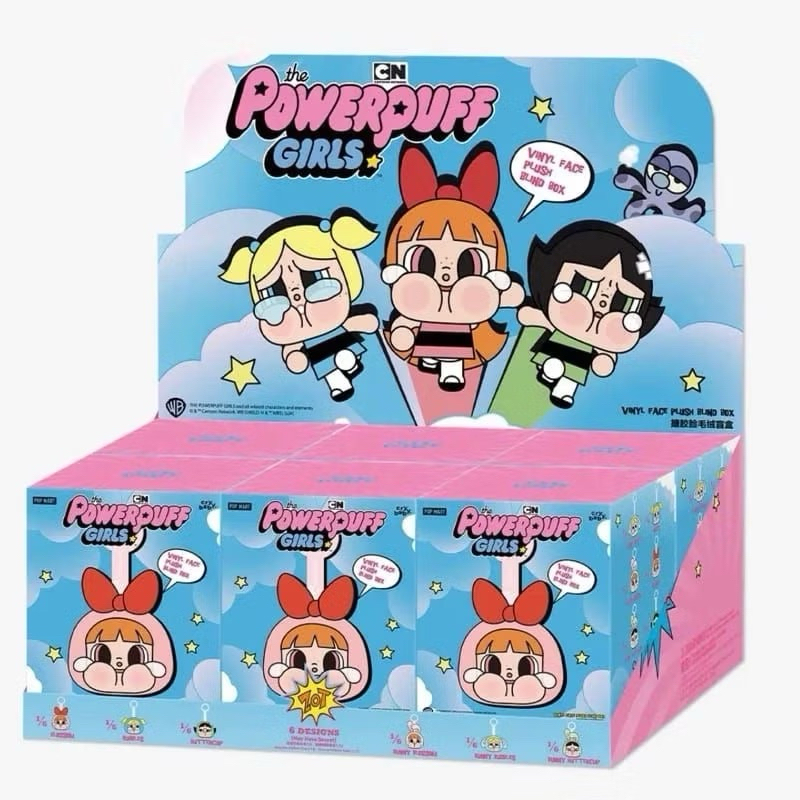 Jual [READY] CRY BABY POWERPUFF GIRL VINYL FACE SELECTED | Popmart ...