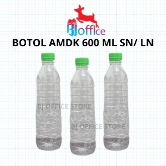Jual Botol Plastik AMDK 330ML 600ML SN / LN / SHORT NECK / LONG NECK ...