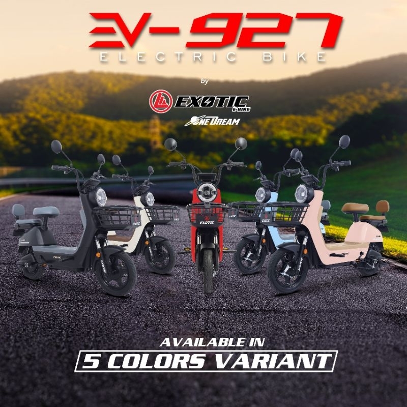 Jual Sepeda Listrik EXOTIC EV-927 BY PACIFIC 500 watt | Shopee Indonesia