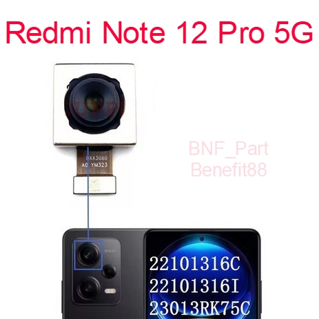 Jual Original New Camera 1x - Kamera Utama 50 MP - Xiaomi Redmi Note 12 ...