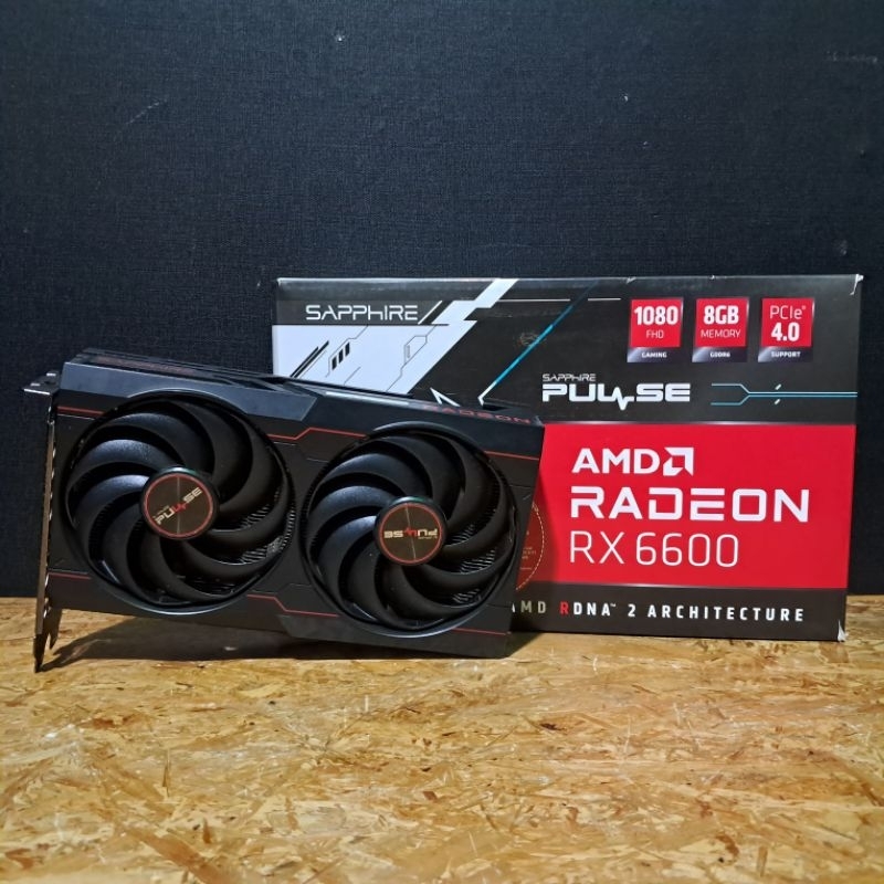 Jual SAPPHIRE PULSE AMD RADEON RX 6600 8GB GDDR6 / RX 6600 | Shopee ...