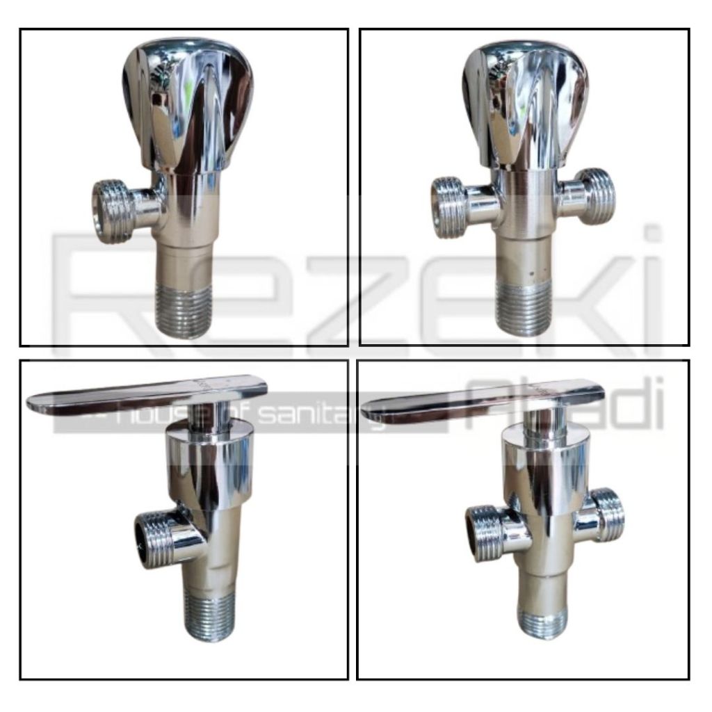 Jual Stop Kran Single Double Stainless Murah - Stop Kran Wastafel ...