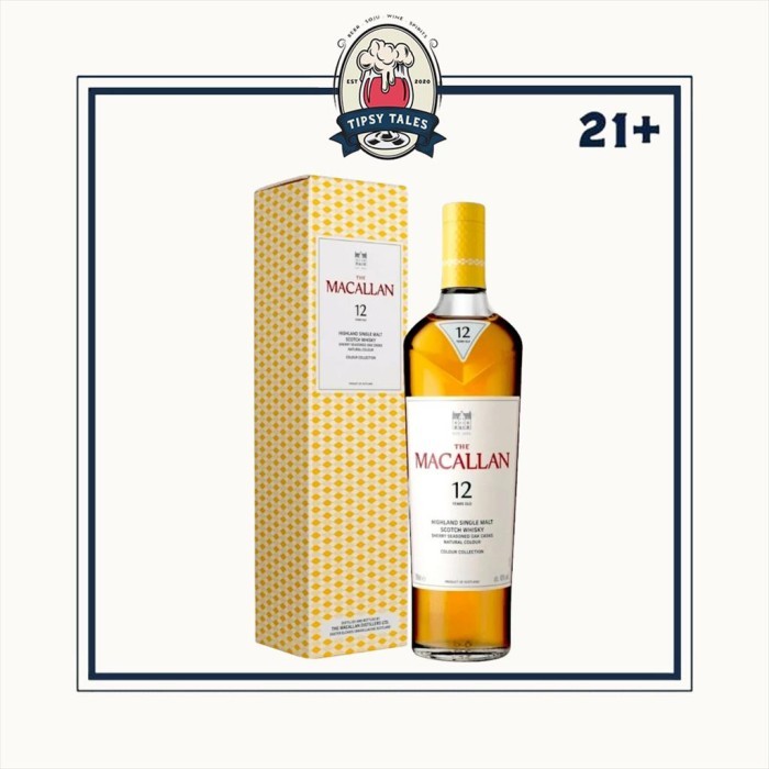 Jual The Macallan Colour Collection 12 Years 700ml | Shopee Indonesia