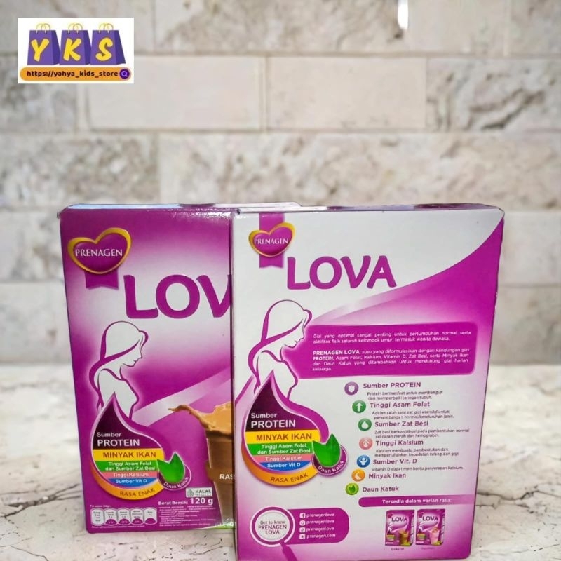 Jual TWIN PACK PRENAGEN LOVA 120 GRAM (2 PCS) EXPIRED Juli 2026 ...
