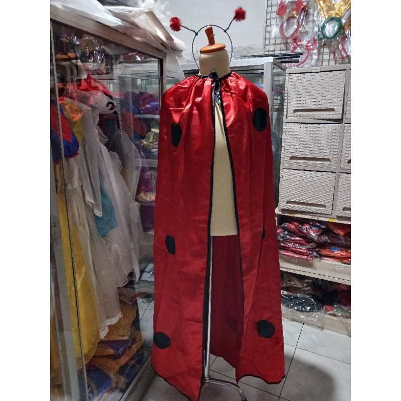 Jual ladybug cape (kostum jubah kepik) | Shopee Indonesia