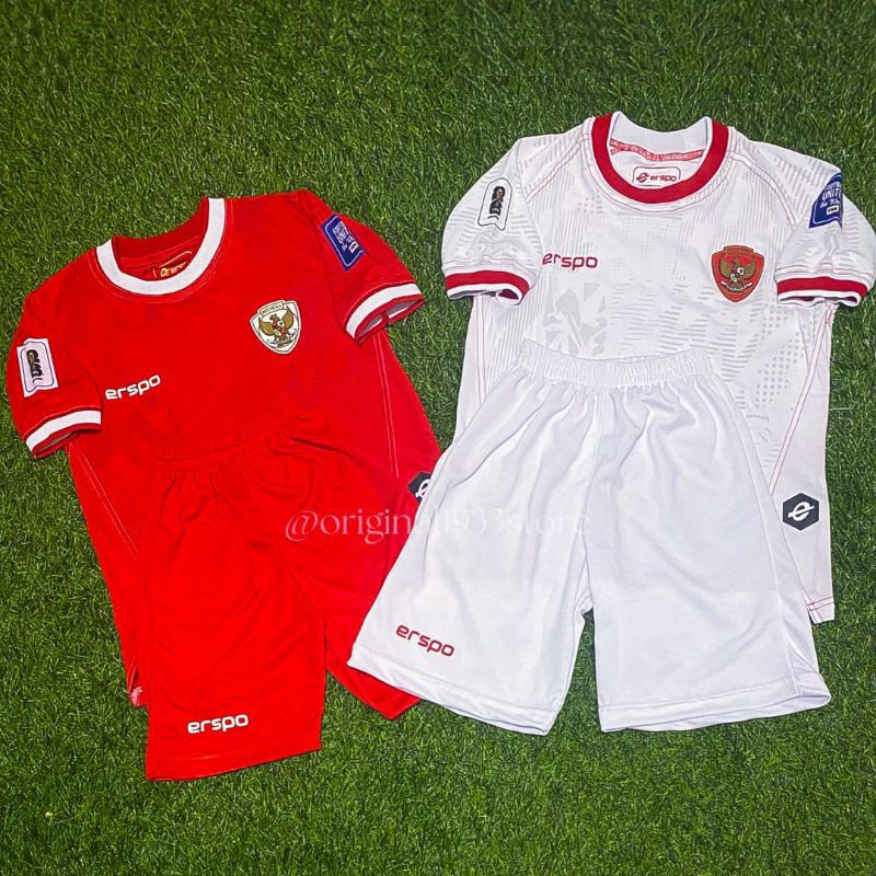 Jual Jersey Timnas Anak 2024 Jersey Anak Timnas Setelan Baju Bola Anak | Shopee Indonesia