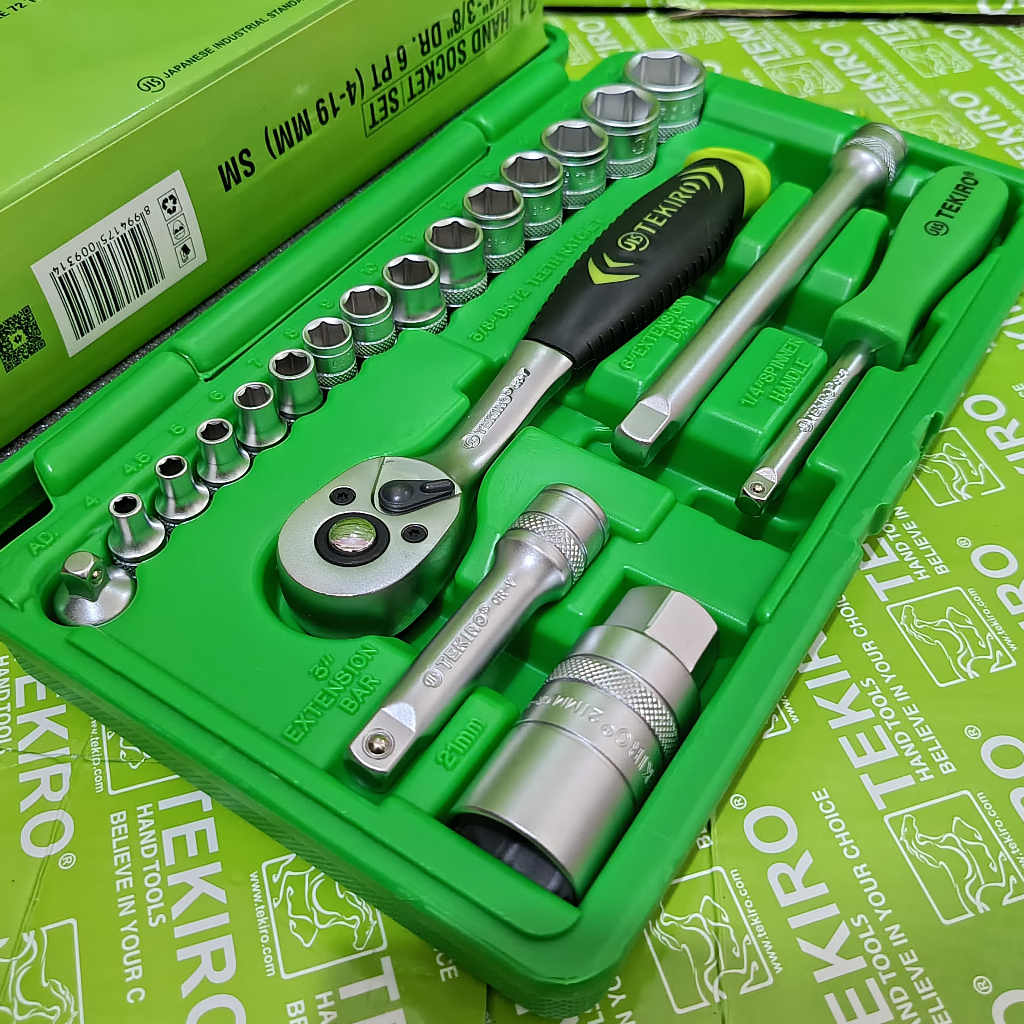 Jual Tekiro kunci shock sock sok set 21 pcs | Shopee Indonesia