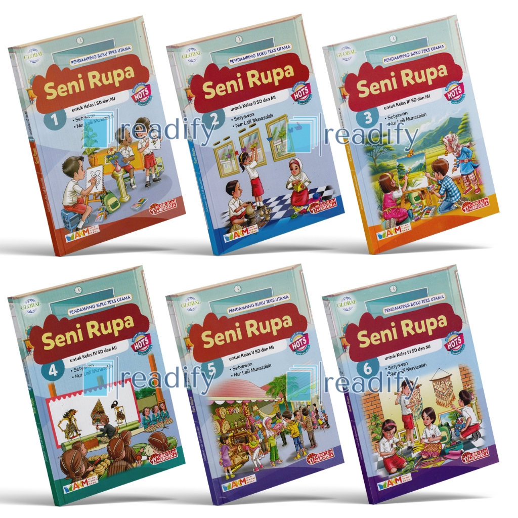 Jual Global Seni Rupa Kelas 1 2 3 4 5 6 SD/MI Tiga Serangkai Kurikulum Merdeka Revisi Terbaru ...